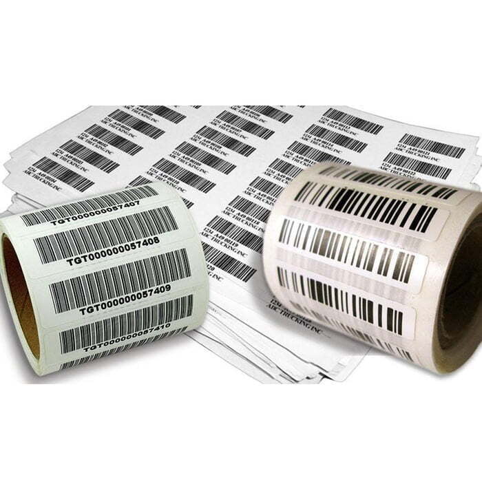 8 Cut Pre Printed Barcodes Donor ID